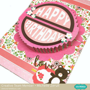 A2 Pop Up Round Cake Card Tutorial with Michelle – Lori Whitlock